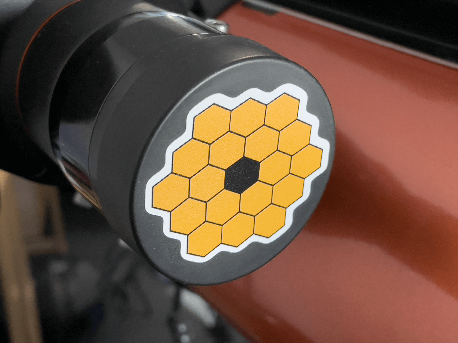 James Webb Telescope & Eyepiece Stickers - Camp Cook Explore