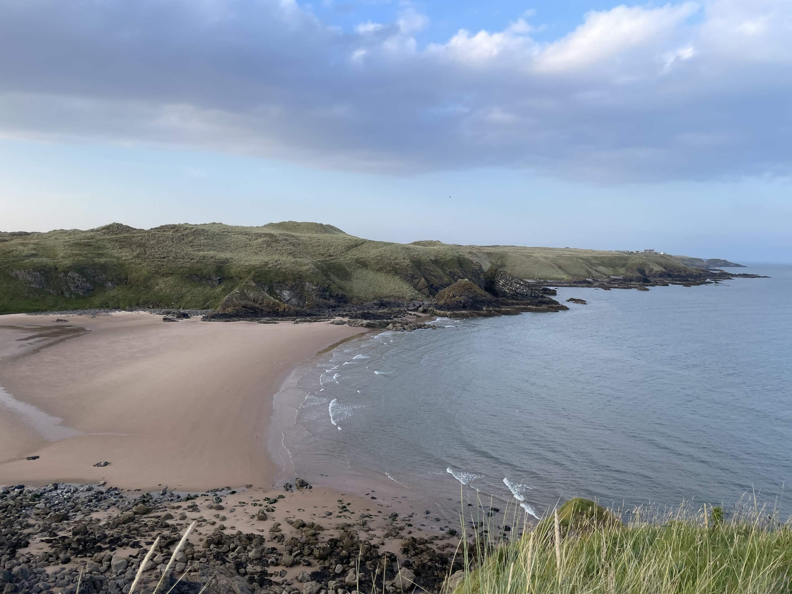 Wild Camping at Hackley Bay, Aberdeenshire - Camp Cook Explore